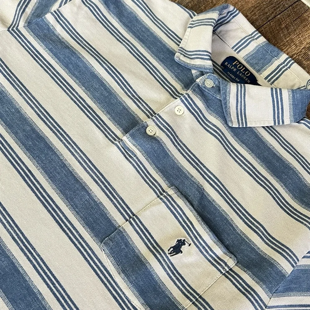 Ralph Lauren | Shirts | Polo Ralph Lauren Classic Striped Mesh Polo ...